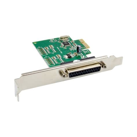 St38 Parallel Printer Port Lpt1 Db25 Pci Express Controller Card