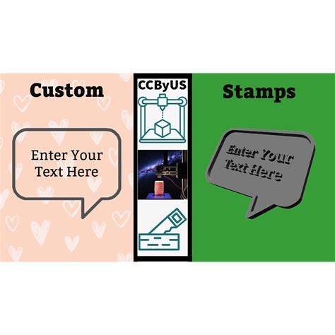 Custom Message Box Stamp CCByUS