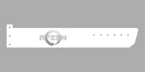 RGB Gpu Support Bracket Republic Of Gamers ColdZero