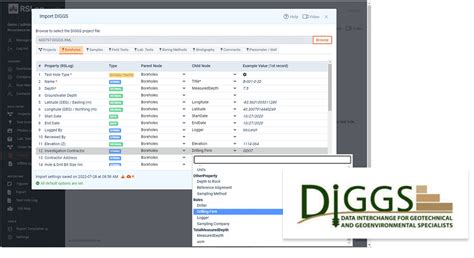 RSLog Web Based Borehole Log Management RSLog Web Based Borehole Log Management