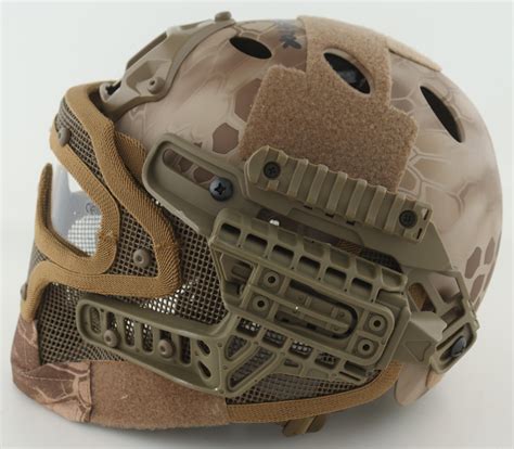 Robert Oneill Signed Navy Seal Desert Python Tactical Helmet Inscribed The Operator Psa