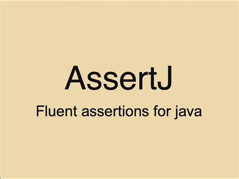 Assertj Core 가이드