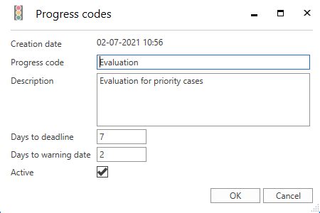Progress Codes F Docs