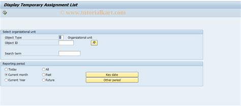 Pp6i Sap Tcode Temp Assgmt List For Shift Planning