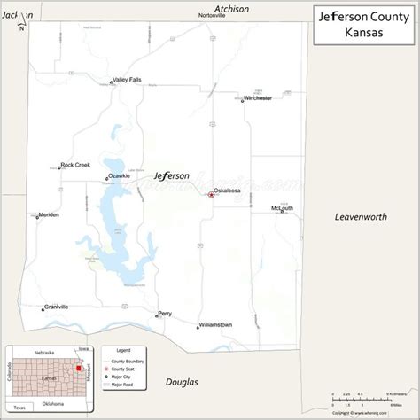Jefferson County Kansas Explore Cities Highways And More