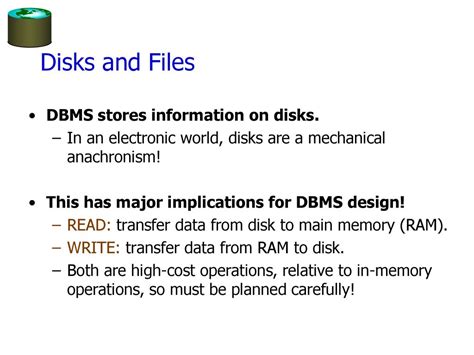 Storing Data Disks And Files Ppt Download