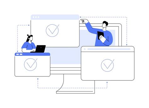 Premium Vector Crossbrowser Compatibility Abstract Concept Vector