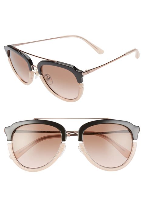 Upc 725125079723 Womens Tory Burch 52mm Gradient Aviator Sunglasses