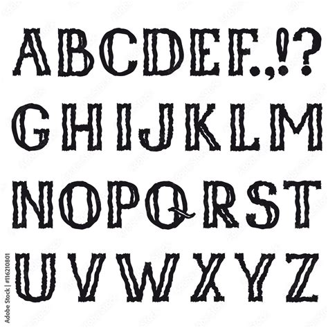 Cool Letter Fonts Alphabet