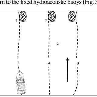 Schematic Representation Of The Sonar Survey Of Depth Speed Sections Of Download Scientific