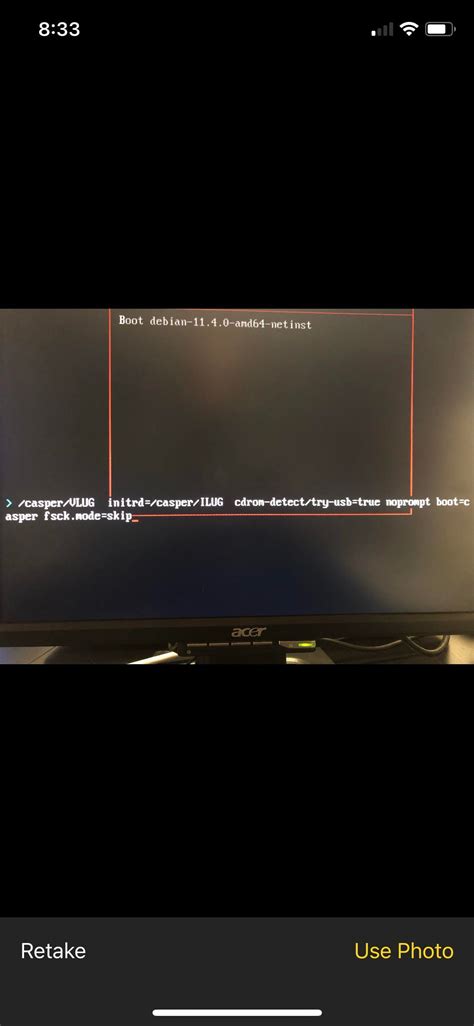 Im Trying To Install Debian And Im Stuck On This Screen Nothing Happens After 10 Seconds Or