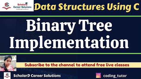 Class 18 Binary Tree Implementation Data Structures Using C Binarytreeusingc