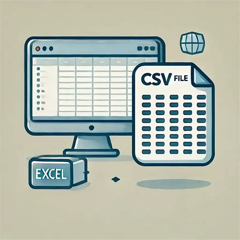 Csv 파일이란 엑셀 파일의 간단한 버전