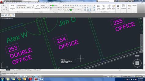 Room Tag Lisp Routine Autolisp Visual Lisp And Dcl Autocad Forums
