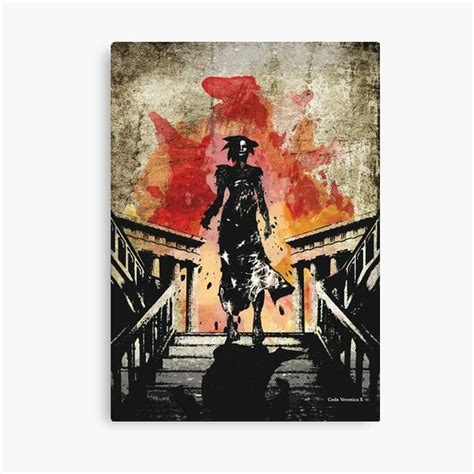 Resident Evil Alexia Code Veronica X Canvas Print For Sale By Madebyminney Redbubble