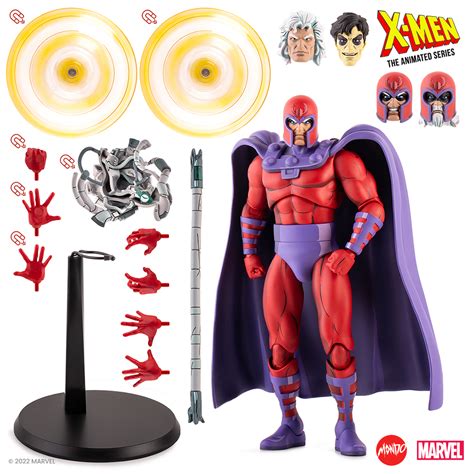 X Men The Animated Series Magneto 16 Scale Timed Edition Poster