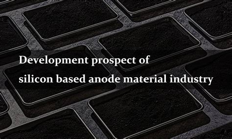Special Report On China Silicon Based Anode Material Industry Tycorun
