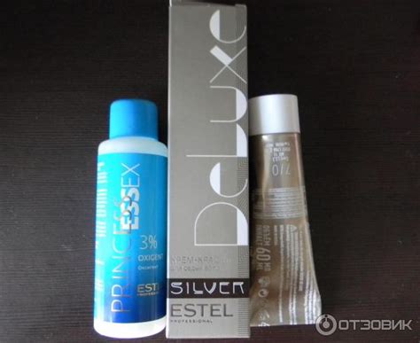 Отзыв о Краска для седых волос ESTEL De Luxe Silver | Седовласки, все сюда!