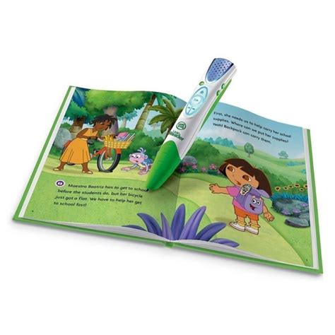 Leapfrog Leapreader Interactive Book Dora Goes To School Online