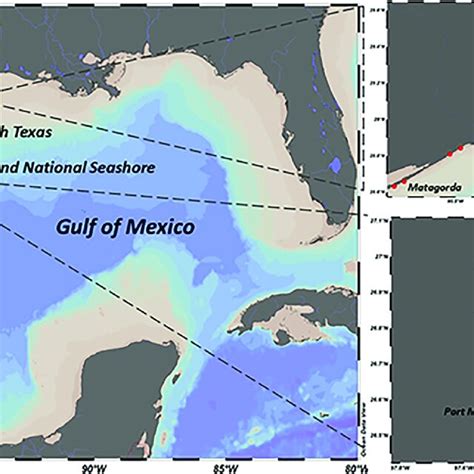 Map Of Deployment And Pop Off Locations For Psat And Adl Tagged Sharks