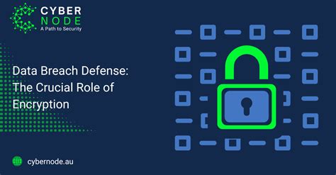 Data Breach Defense The Crucial Role Of Encryption