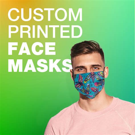 Custom Printed Fabric Face Masks Expandasign