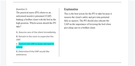 HESI 799 RN Exit Exam Questions And Answers