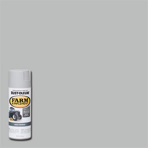 Rust Oleum 12 Oz Farm Equipment Gray Primer Spray 6 Pack 280146
