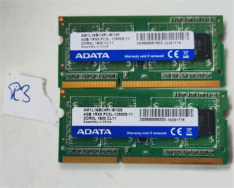 2st Adata 4gb Ddr3l 1600mhz Pc3l 12800s Minnen Köp På Tradera 679083949