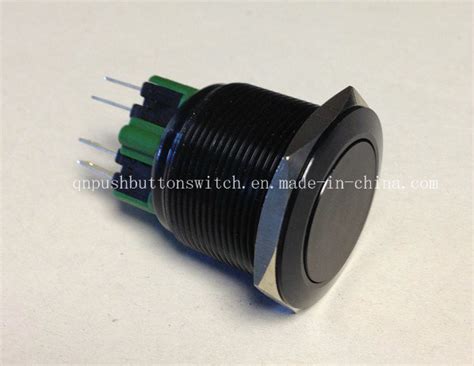 Black Body Flat IP Mm Latching Push Button Switch Push Button Switch And Push Button