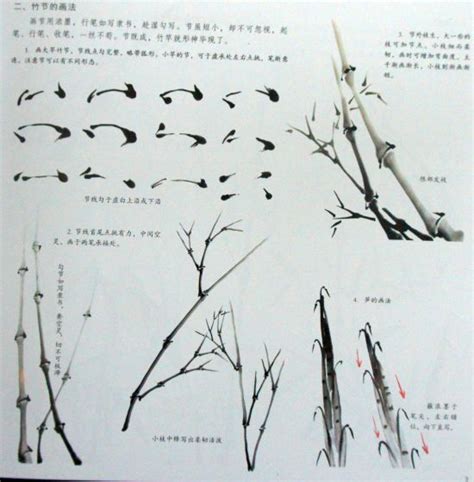 Товары для художников Учебник для начинающих Бамбук Галерея Синий Феникс китайские