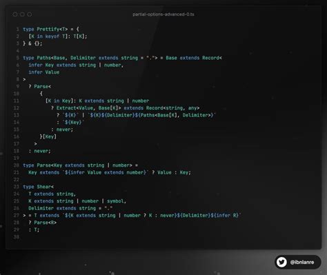 ridwan olanrewaju on linkedin in typescript the utility type partial