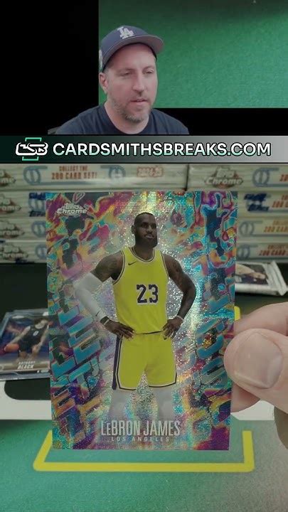 2024 25 Topps Chrome Basketball Lebron James Lets Go Sportscards