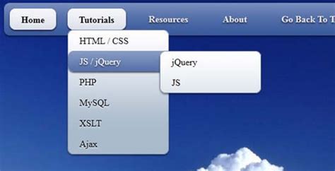 Coolest 7 Free Dropdown Menus In Html5 And Css3 Websites Resources