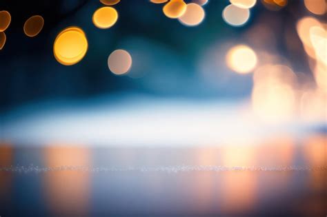 Premium Ai Image White Bokeh Background