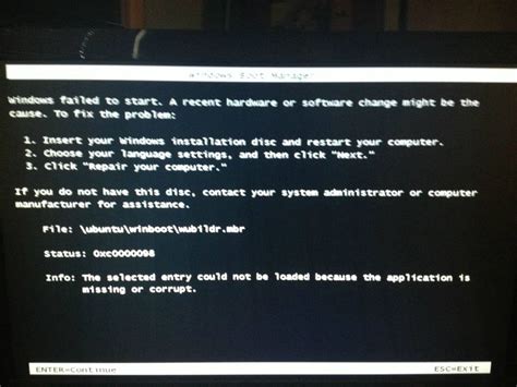 How To Fix Windows Mbr From Ubuntu
