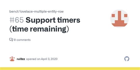 Input Text Timers · Issue 65 · Benctlovelace Multiple Entity Row