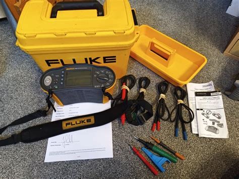 Fluke 1662 Multifunction Tester With Leads And Case And New 12 Month Calibration £496 28 Picclick Uk