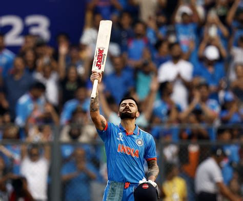 Icc Cwc 2023 Virat Kohli Becomes First Player In History Of Odis To