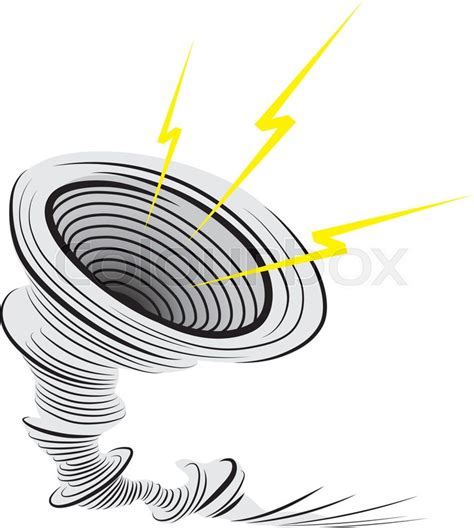 Realistic Tornado Drawing
