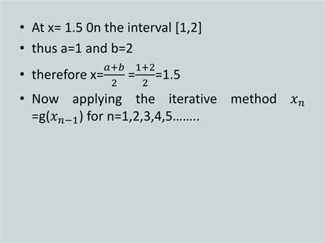 Pptpptx Fixed Point Iteration Method No Pptx Pptpptx Fixed Point Iteration Method No Pptx