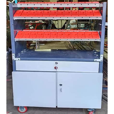 Cnc Tool Holder Cabinets Color Grey At Best Price In Pune Max Space Racking Systems