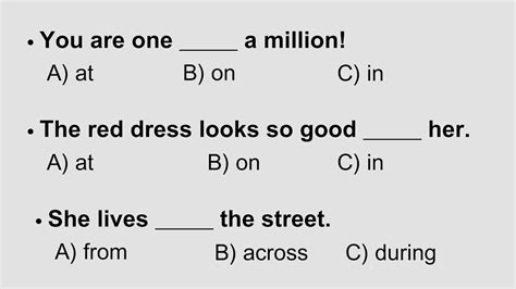 Fill In The Blanks With Suitable Prepositions Preposition Mock Test