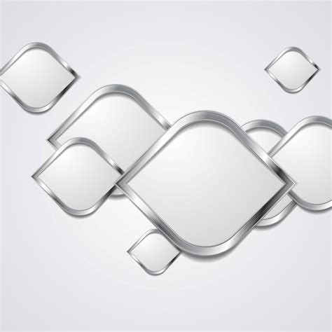 추상 하이테크 금속 배경입니다 벡터 디자인 프리미엄 벡터