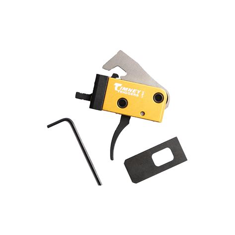 Timney Triggers 3lb Trigger Curved Shoe Designed For Ar Pccs