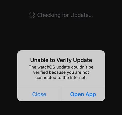 Unable To Verify Update Message On Apple Watch HowTo Fix AppleToolBox