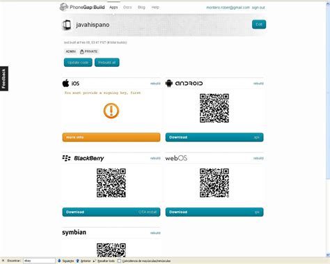 Javahispano Android Diseñando Aplicaciones Multi Plataforma En Html Con Phonegap