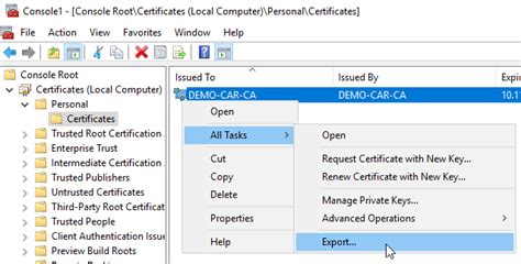 Configuring Ca Properties For Microsoft Ad Cs Securosys Docs