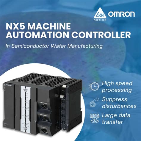 Omron Industrialautomation Nx5 Controller Manufacturing Wafer Industry4 Lkh Precicon