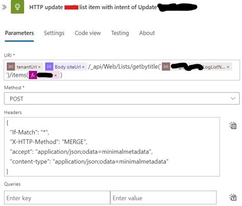 Update Taxonomy Metadata Field With Multiple Values Using Logic App